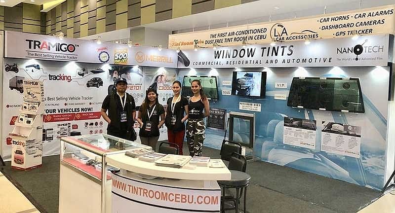 Tint Room Cebu joins Cebu Auto Show 2019
