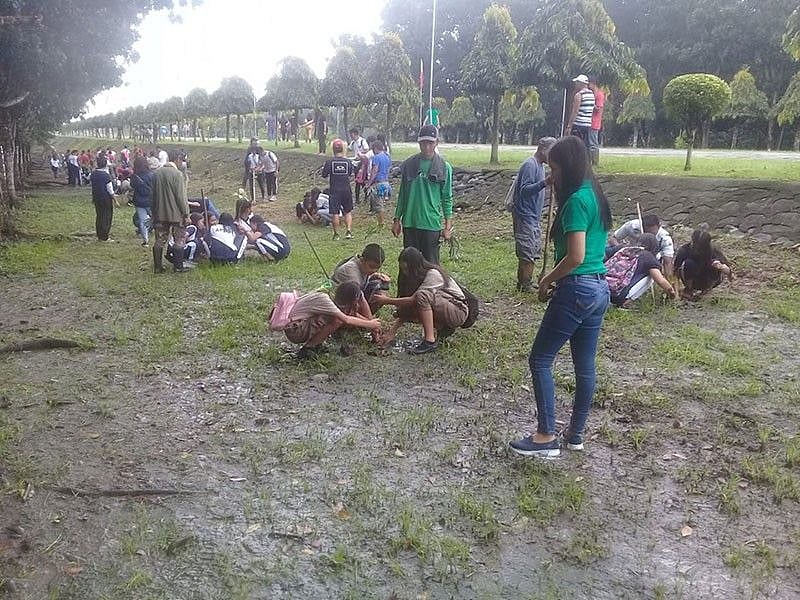 Capas National Shrine trees to honor fallen soldiers