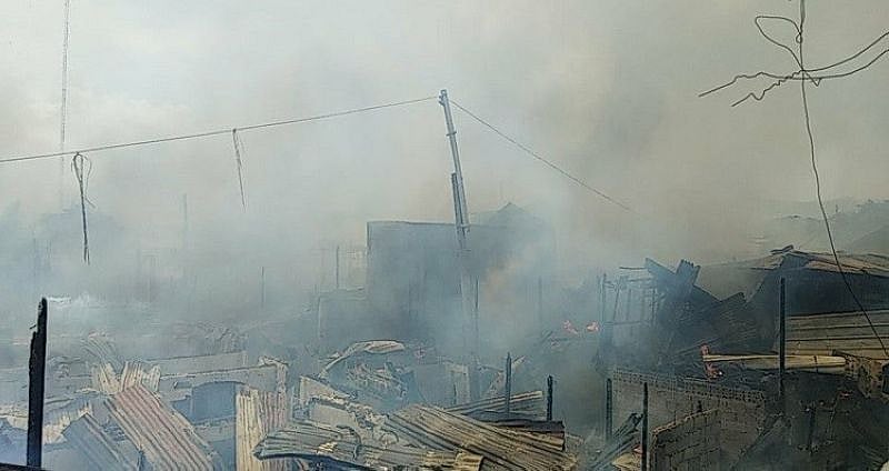 Fire razes 70 houses in Alaska Mambaling, Cebu