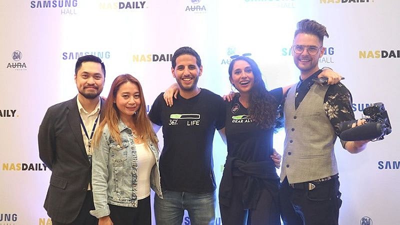 Nas Daily partners with SM Aura Premier for talk on Philippine environment