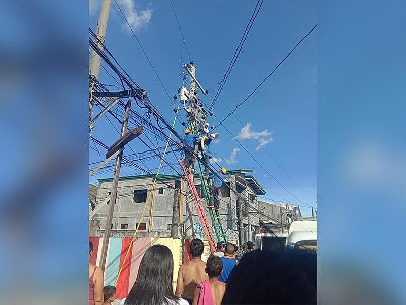 Lineman electrocuted
