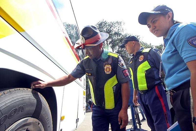 Passenger bus inspection