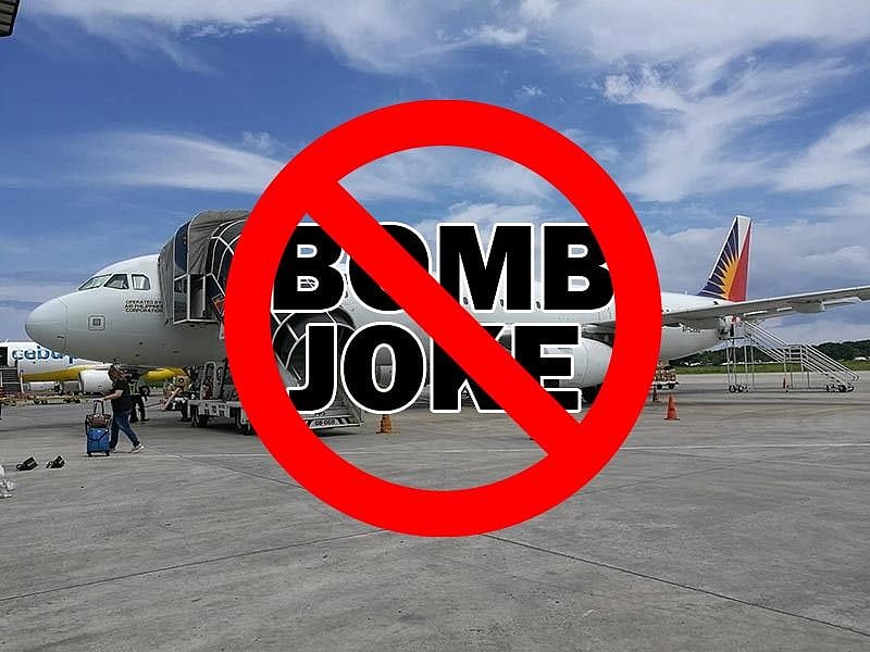 Man arrested for cracking bomb joke