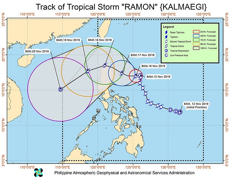Ramon maintains strength; 3 Luzon provinces under storm signal
