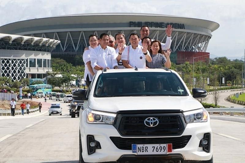 DPWH, NLEX open Philippine Arena interchange in time for SEA Games
