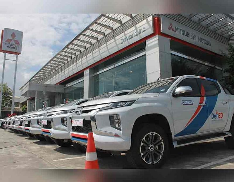 DepEd engineers get new service vehicles