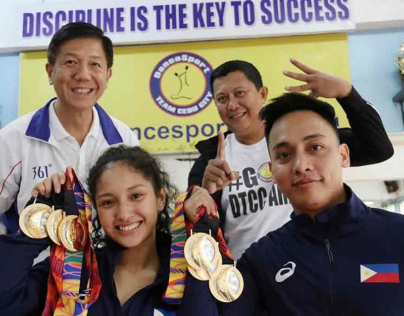 Meet Cebu’s homegrown dancesport gold medalists