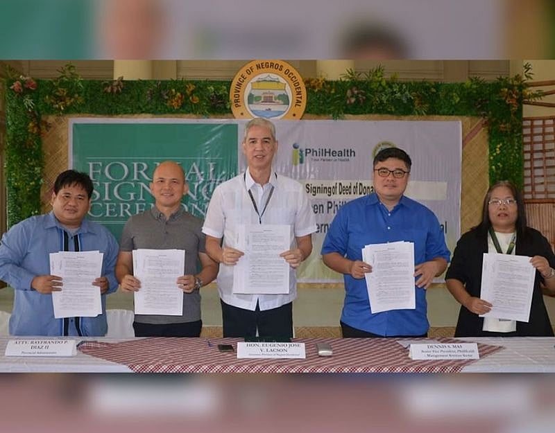 Capitol donates lot for PhilHealth building