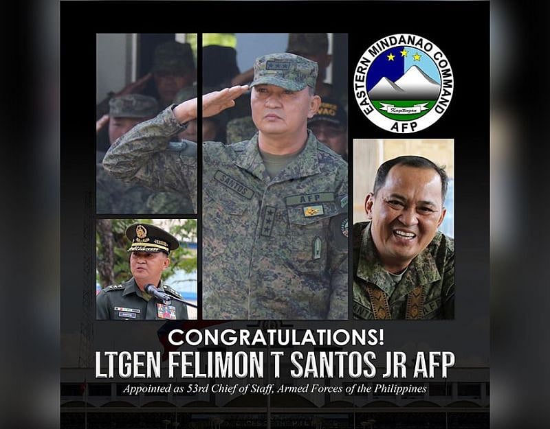 Eastmincom's Santos is next AFP chief