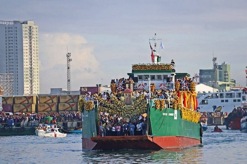 Sinulog 2020 fluvial procession a success
