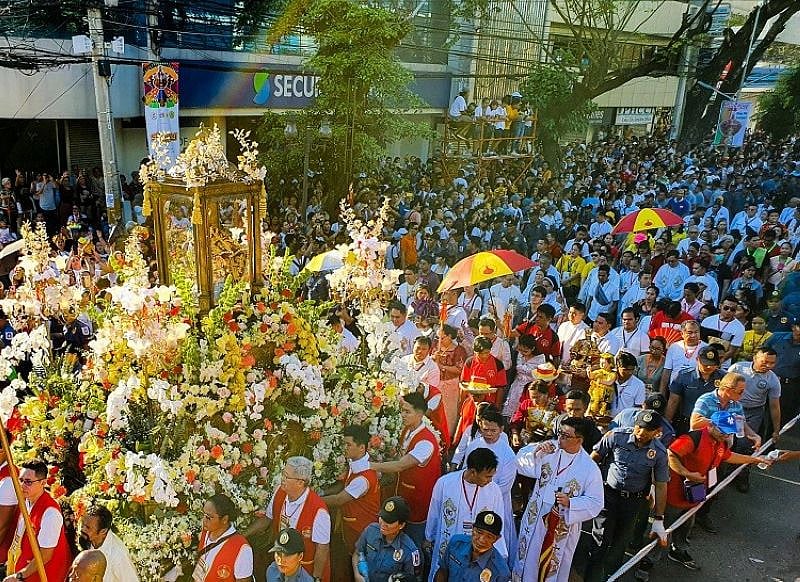 IN PHOTOS: Sinulog solemn procession 2020
