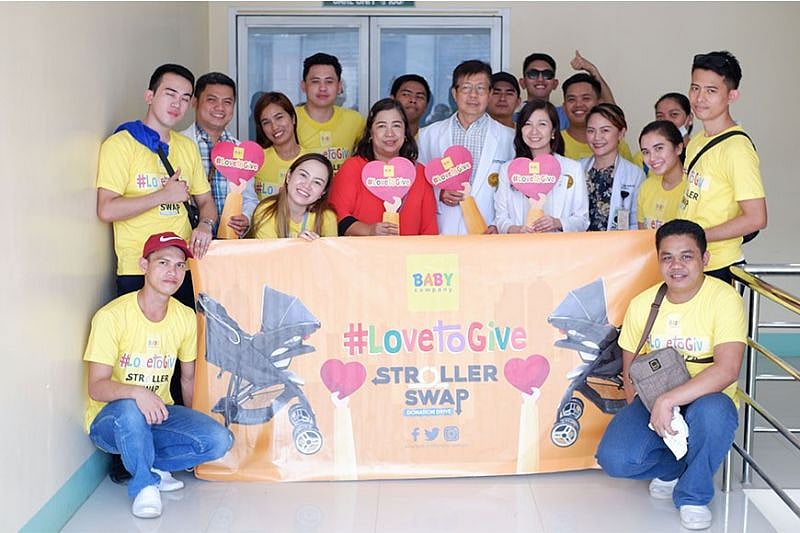 Baby Company, Nursery Care donate baby strollers