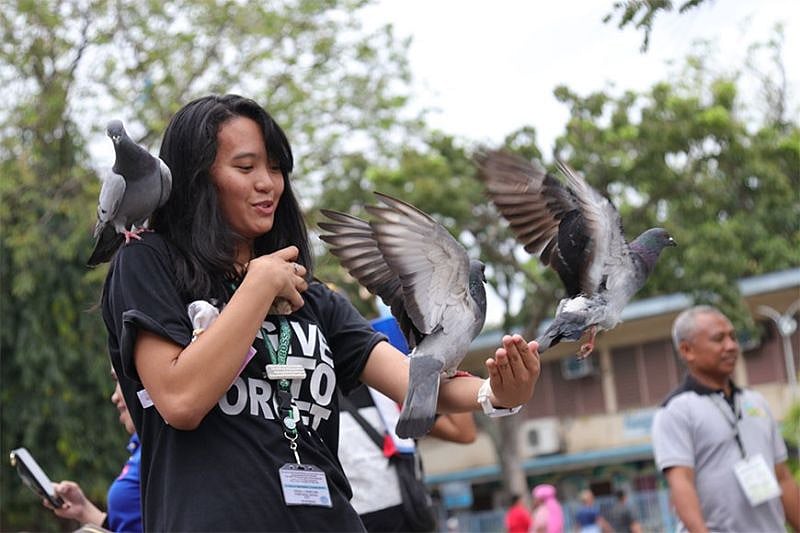 Kalapati sa Rizal Park