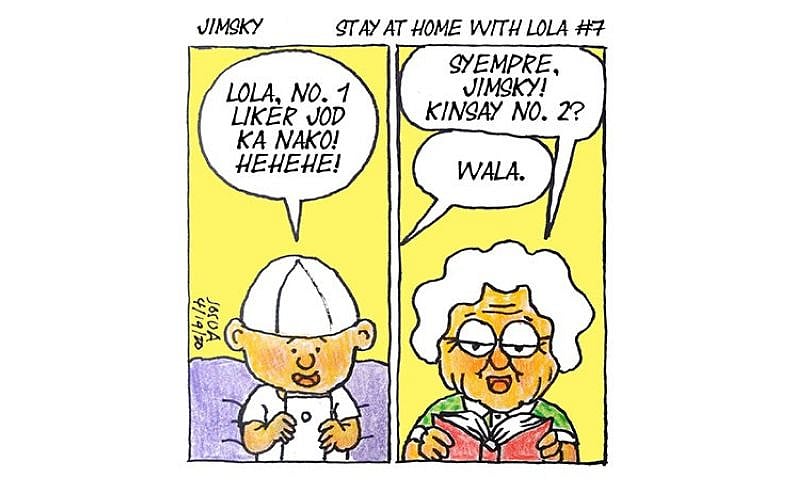 Jimsky: Stay at home with lola #7