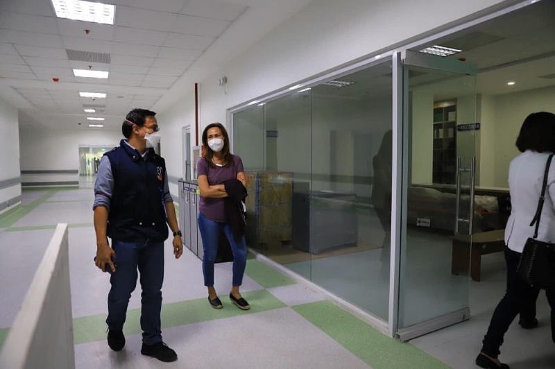 DOH, RITM inspect Tarlac testing facility