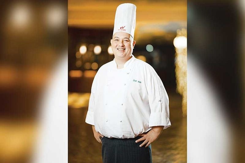 Chef's take on tastes and plates