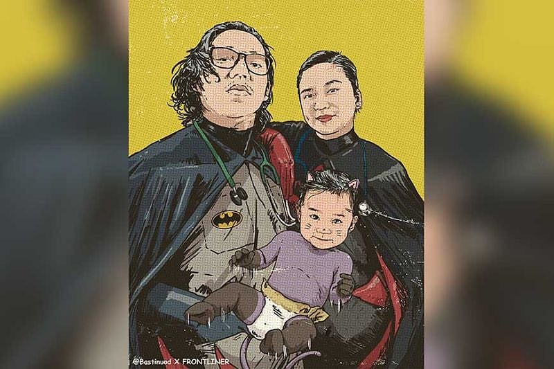 Artwork for modern-day superheroes