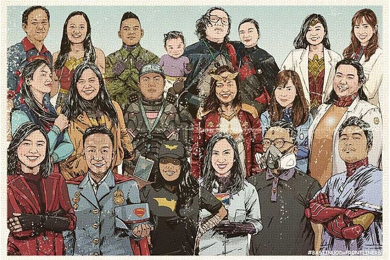 Artwork for modern-day superheroes