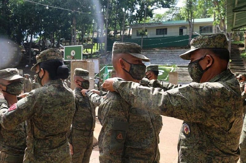 1st Infantry Division holds recognition rites amid coronavirus disease ...