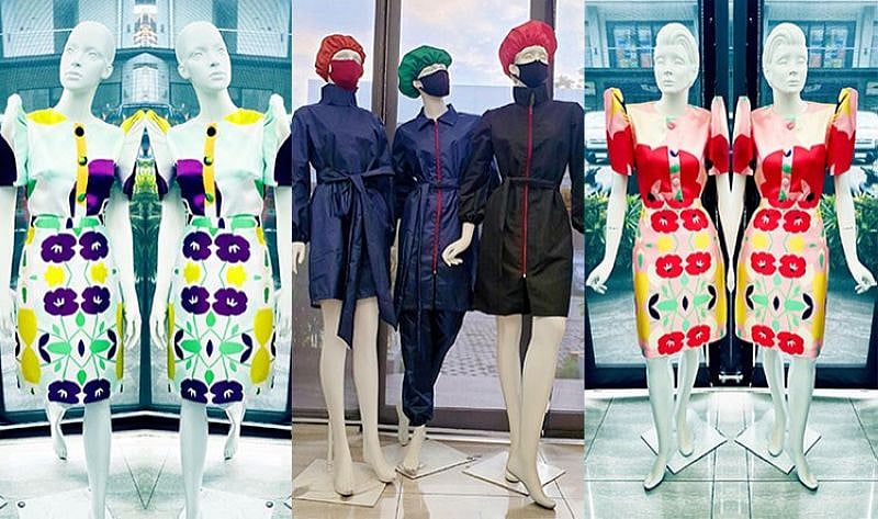Edgar Buyan's amazing PPE fashion