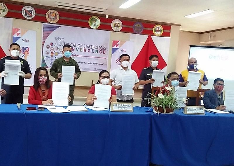 DepEd-CAR inks agreement with education partners