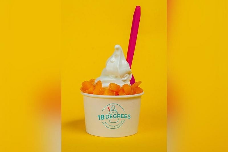 Cooling down with froyo