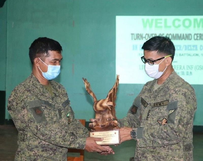 53IB installs new battalion executive officer, Delta Coy commander