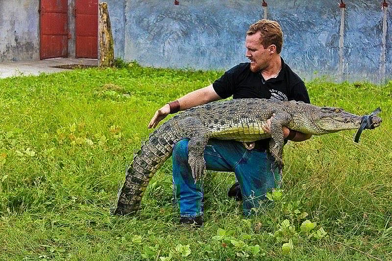 Environmentalist Darrell Blatchley Covid-19-positive