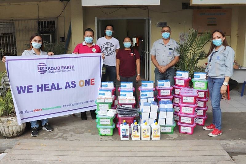 SEDC aids 2 Cebu towns amid Covid-19 pandemic