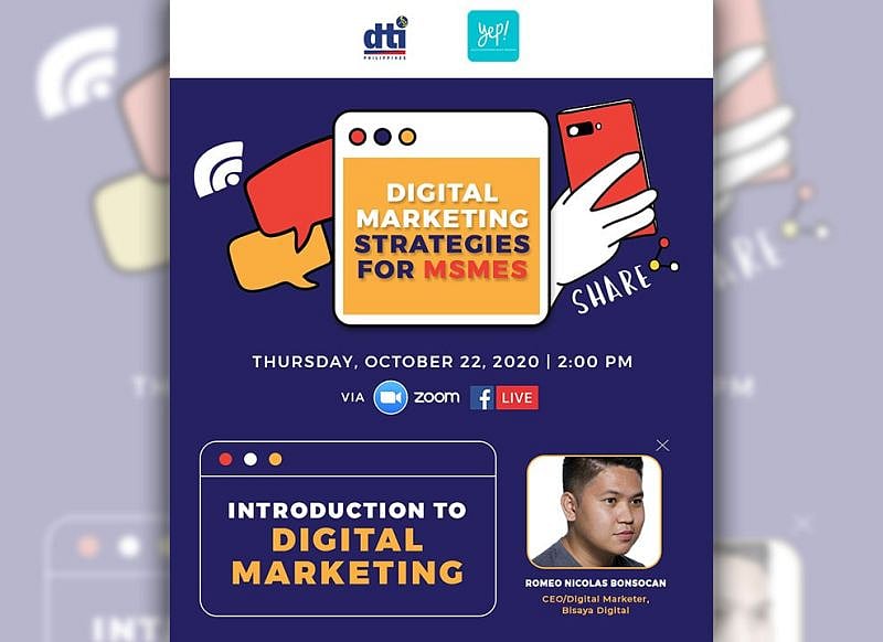 DTI 7 launches new webinar series: ‘Youth Entrepreneurship Program 2020 ...