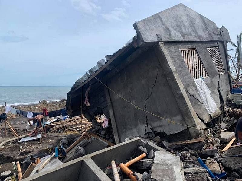 Around 6,000 homeless in Albay after typhoon