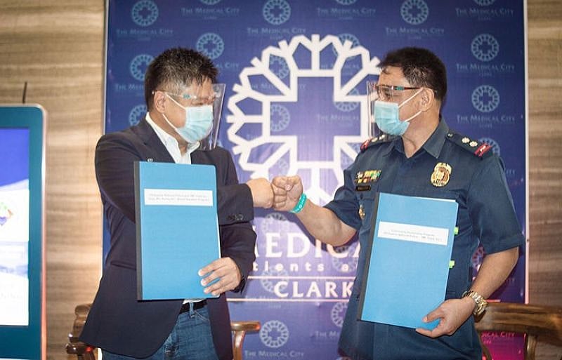 TMC Clark, police sign deal for community partnership program