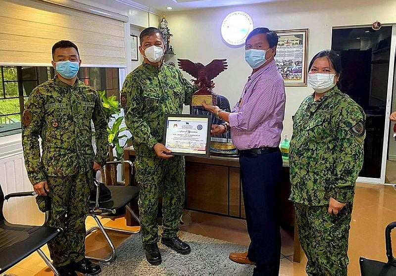 San Simon mayor recognized