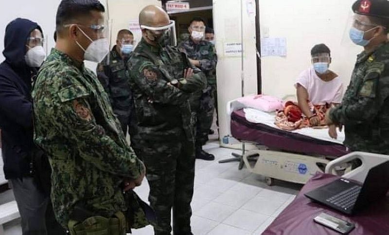 Wounded SAF trooper receives financial assistance