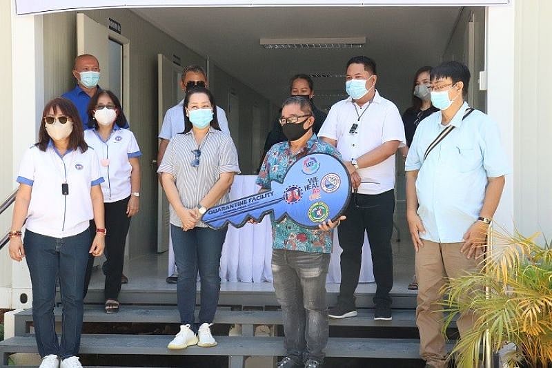 Guimaras receives quarantine facility from DPWH