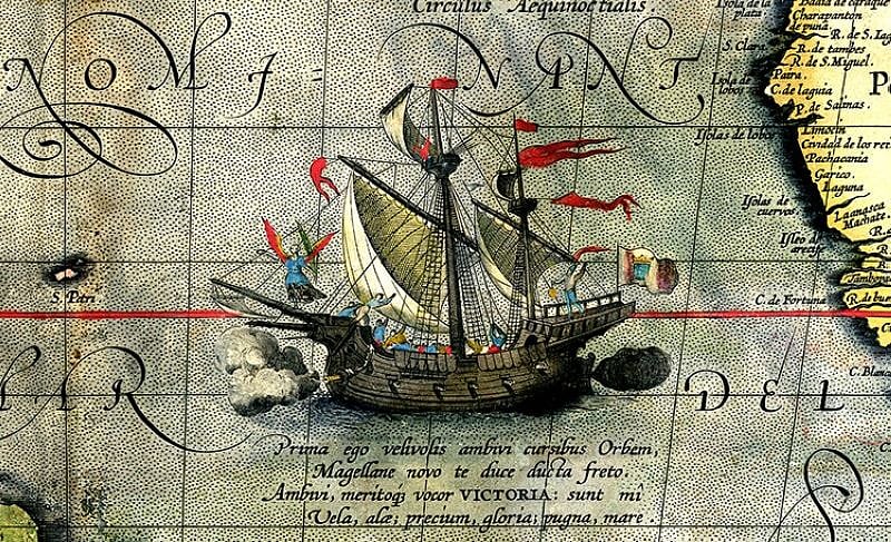 Tracing Magellan's expedition from Spain to the Philippines