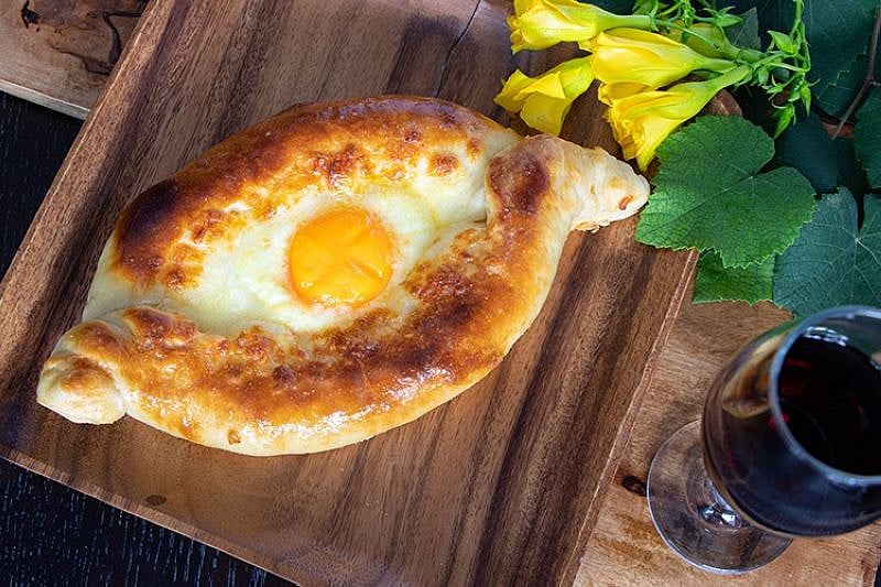 Let your taste buds travel with Georgian cheese boats