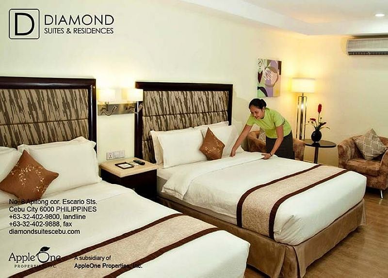 Diamond Suites staycation available for only P2,021