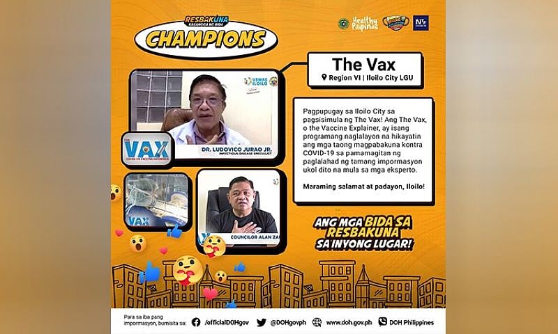 DOH cites Iloilo City vaccine info drive