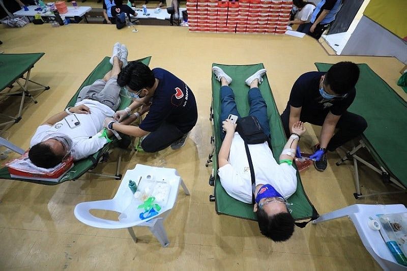 San Fernando, JBLMGH conduct second blood donation drive for 2021