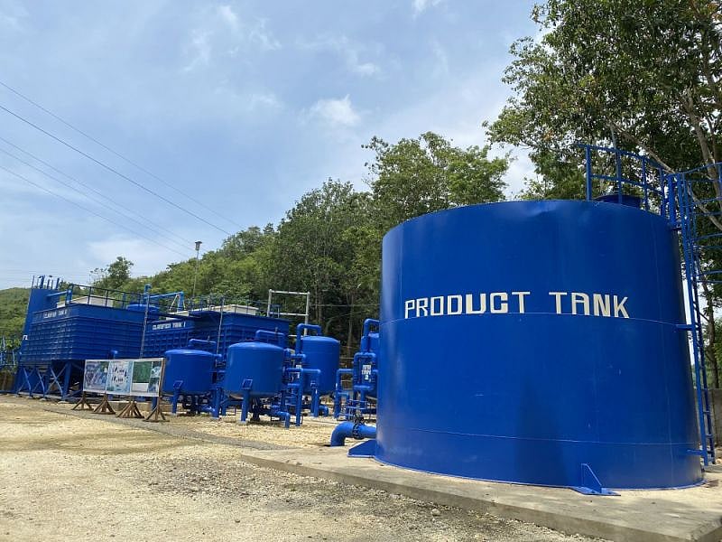 Mactan Rock installs water treatment plant in Compostela