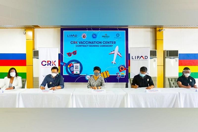 Contract signing ceremony