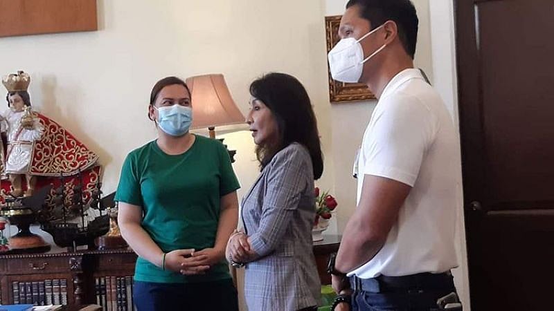 Sara, Go visit Cebu separately