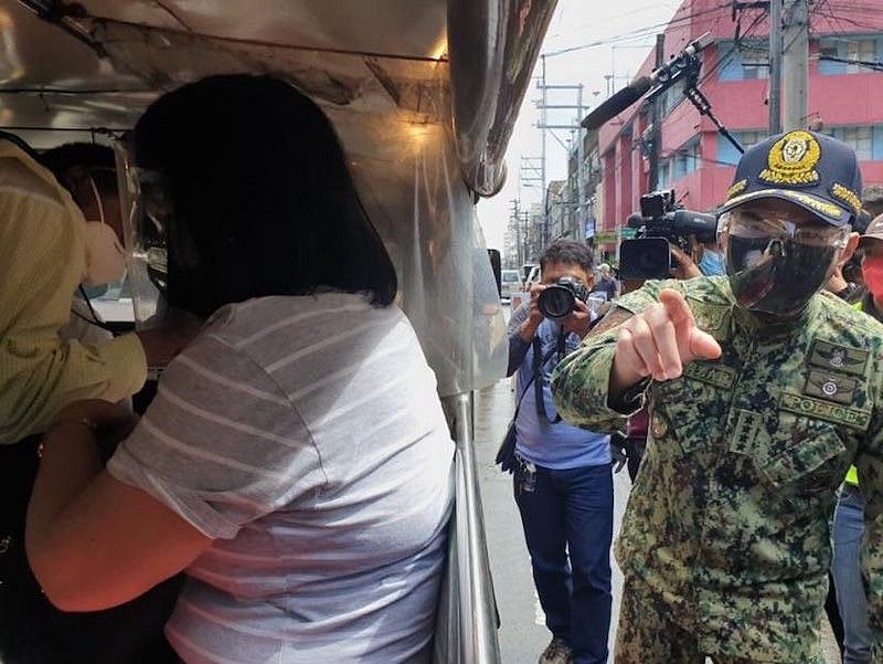 Police exercising maximum tolerance in enforcing ECQ rules