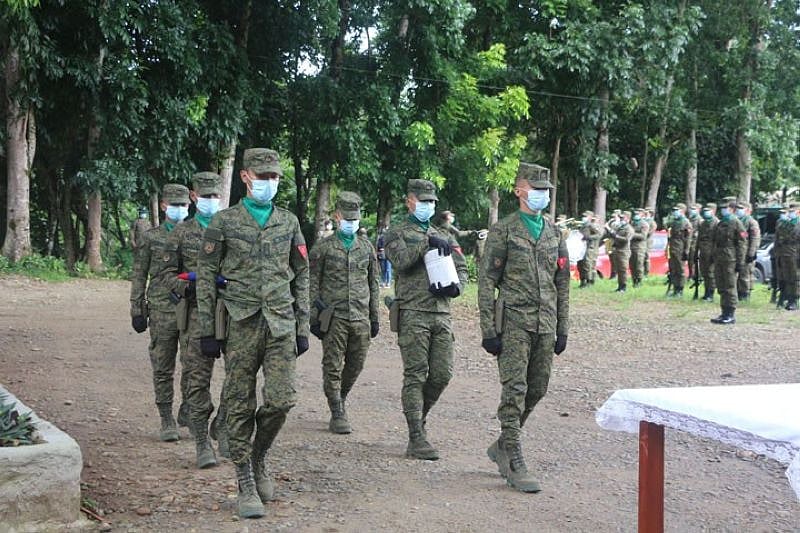 General Bagnus Gaerlan Jr. receives full military honors