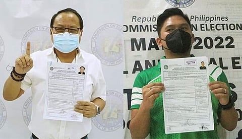 Samsam Gullas, PJ Garcia file candidacy