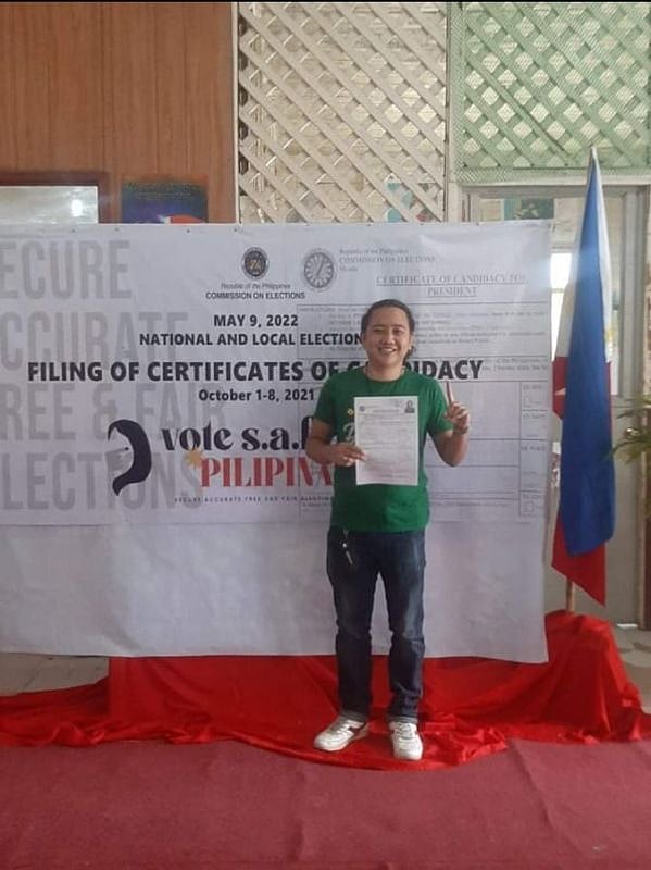 Radio reporter files COC for Ginatilan councilor