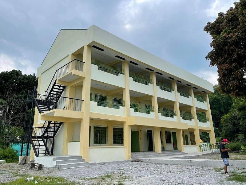 DPWH completes P16.75-M school building in San Fernando