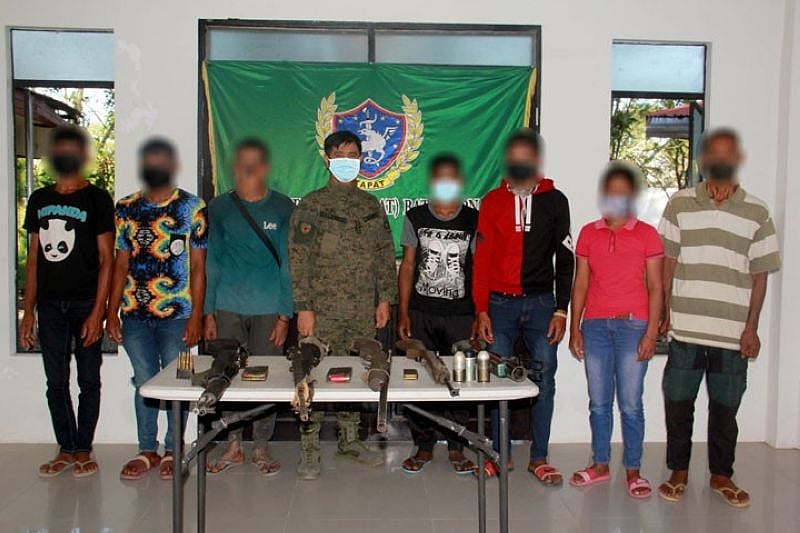 7 NPA rebels surrender in Sultan Kudarat