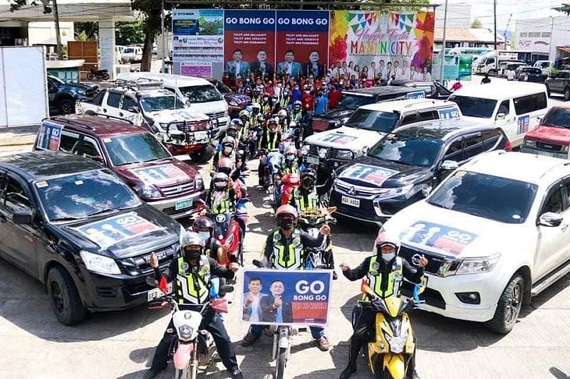 Bong Go's supporters hold nationwide caravan